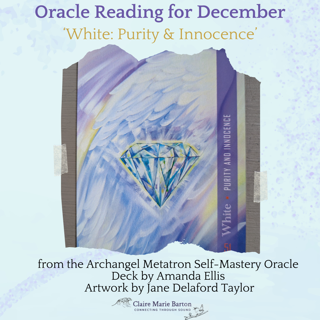 Oracle Reading for December – White: Purity & Innocence (Archangel ...